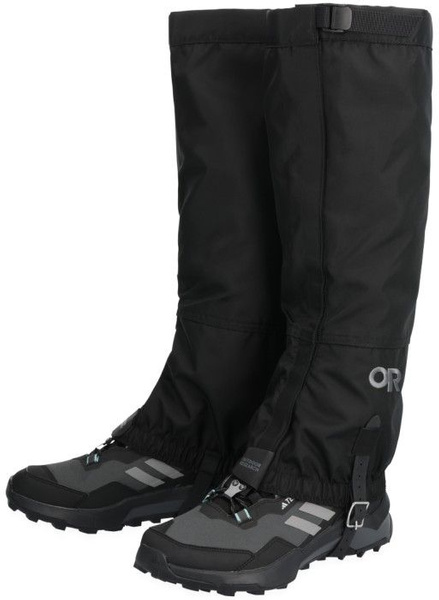 Outdoor Research M's Rocky Mountain High Gaiters Solid Black | Widforss