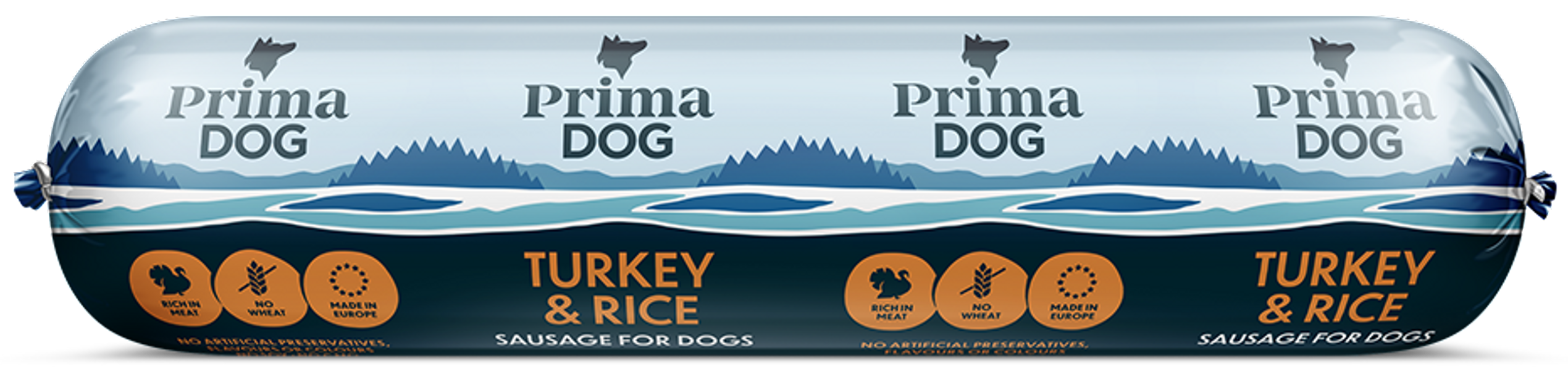 PrimaDog PrimaDog Turkey & Rice -koiranmakkara 800 g | Widforss/Retkitukku