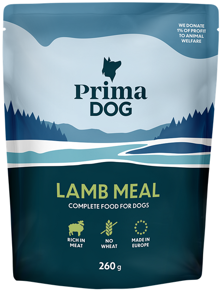 Osta PrimaDog-lammasateria 260 g - https://www.widforss.fi