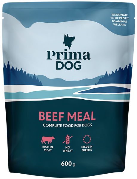 PrimaDog Biff Måltid 600 g | Widforss