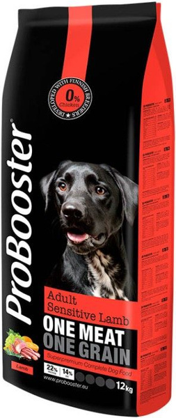 ProBooster Adult Sensitive Lamb 12 kg | Widforss/Retkitukku