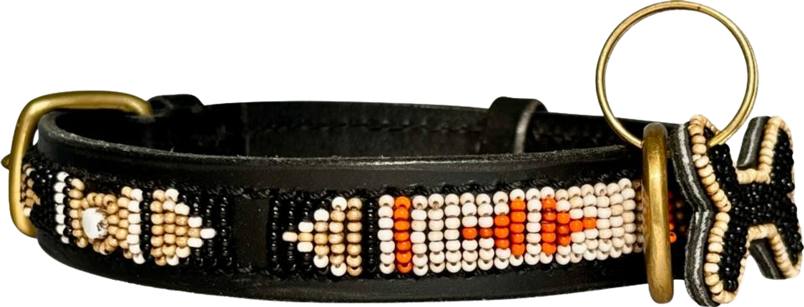 Zinj Design Skinny Swahili Antique Collar M 53 x 2,1 cm | Widforss