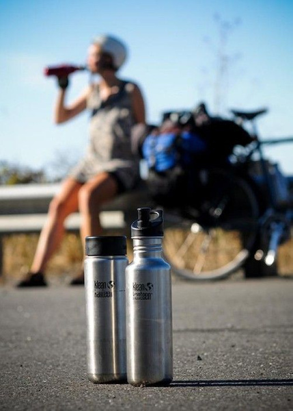 Klean Kanteen Wide 800 ml with Wide Loop Cap Brushed Stainless ...