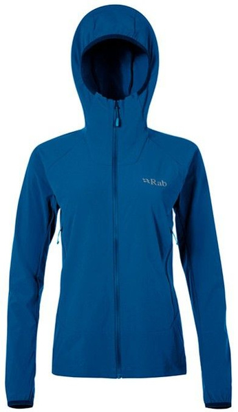 Rab Borealis Jacket kevyt naisten softshell-takki, sininen | Widforss ...