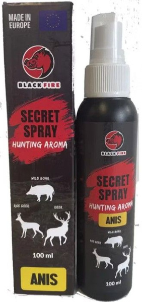Black Fire Secret Spray - Anis | Widforss