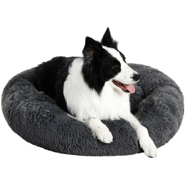 Osta Fluffy Calming Bed Dark Grey XXL - www.widforss.fi