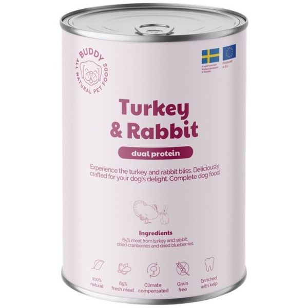 Osta Turkey & Rabbit 400 g - https://www.widforss.fi