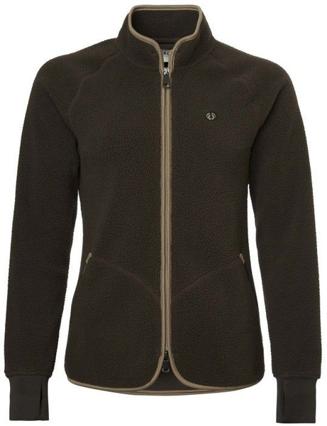 W's Pax Light Pile Jacket Leather Brown | Milrab.se