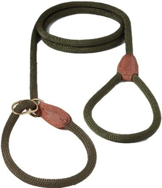 Denjo Dogs Torekov Retrieverkoppel 200 cm Shimmer Green S | Widforss