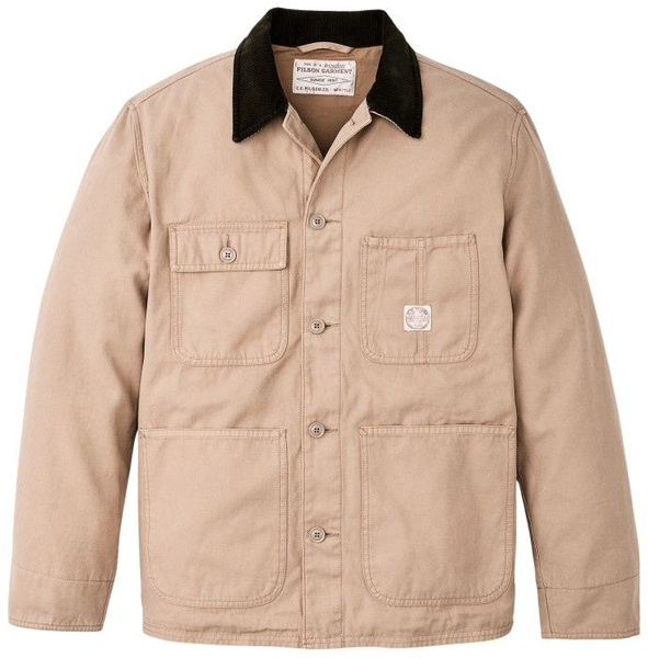 Filson M's Chore Coat Grey Khaki | Widforss