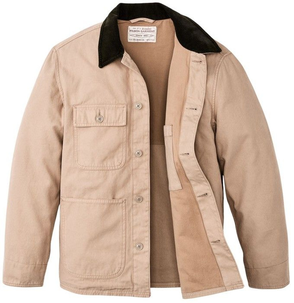 Filson M's Chore Coat Grey Khaki | Widforss