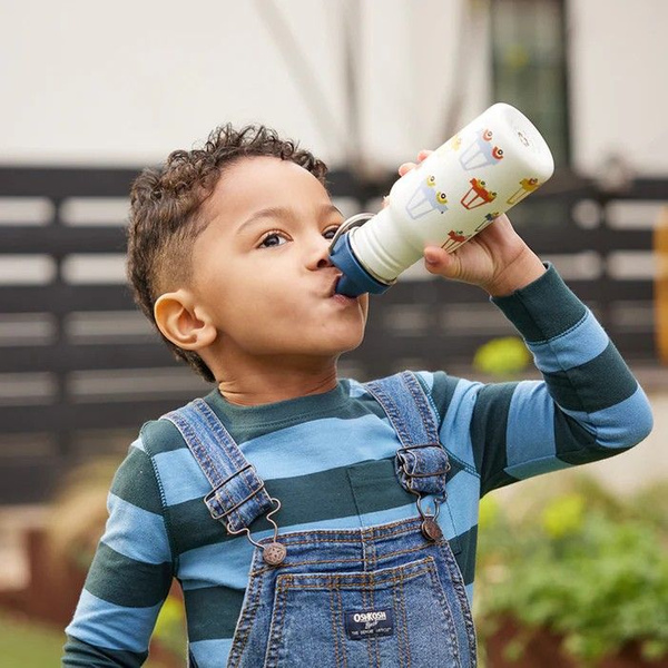 Klean Kanteen Kid Classic Narrow 355ml (w/ Kid Sippy) Cars | Widforss