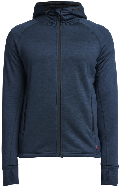 Tenson M's TXlite Hoodie Zip Midnight Navy | Widforss