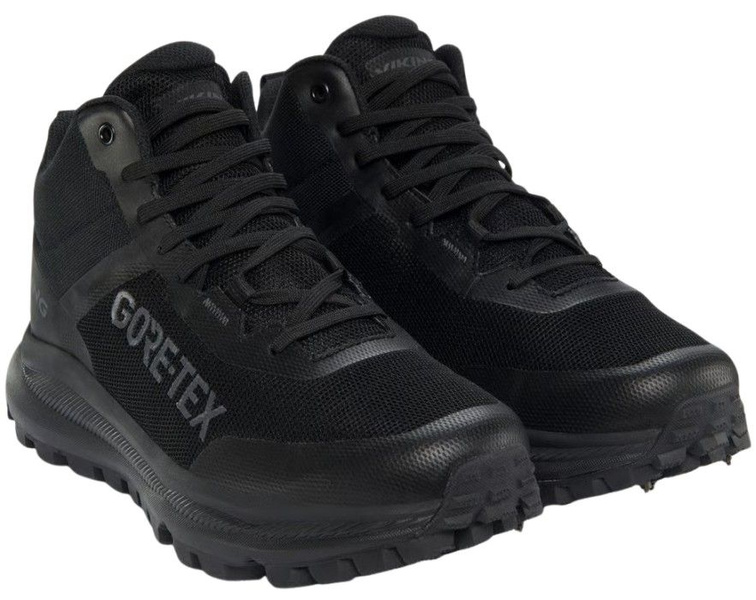 Viking Men Stride Spikes Mid Warm GTX Black | Widforss