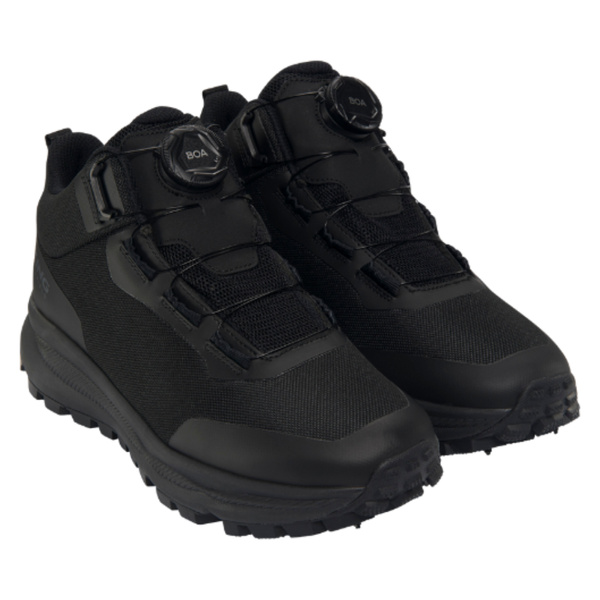 Viking Men Stride Mid Spike Warm BOA Waterproof Black | Widforss