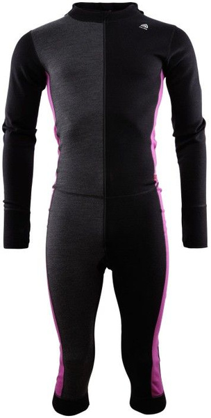 Aclima Aclima M's WarmWool Overall 3/4 Jet Black / Marengo / Sunset ...