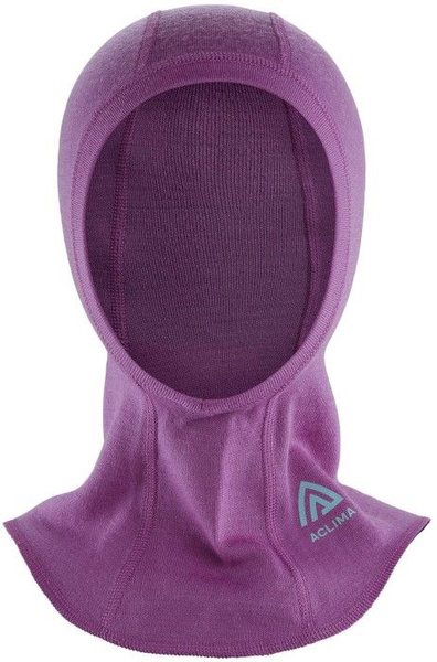 Aclima Aclima Kids WarmWool Balaclava Sunset Purple | Widforss