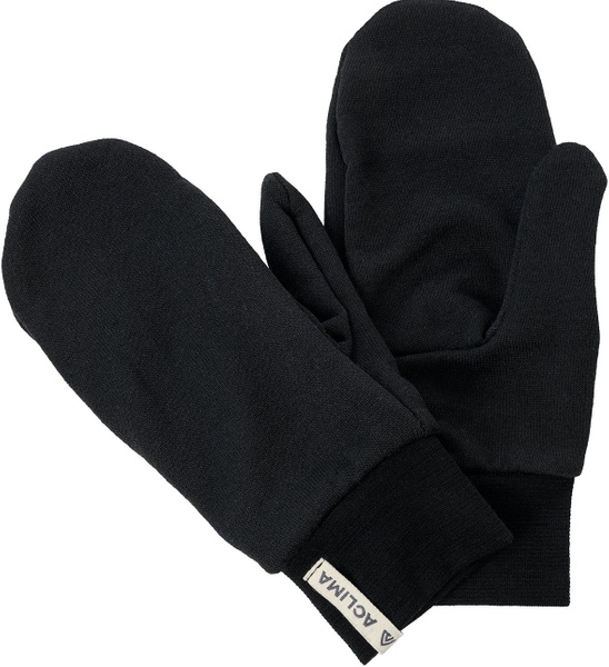 Aclima Aclima WoolTerry Liner Mittens Jet Black | Widforss