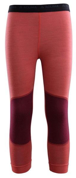 Aclima Aclima LightWool Longs Children Baked Apple/Zinfandel | Widforss