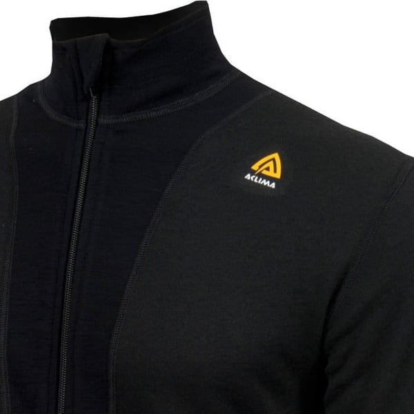 Aclima Hotwool Light Jacket 230 g Unisex Black | Milrab.no