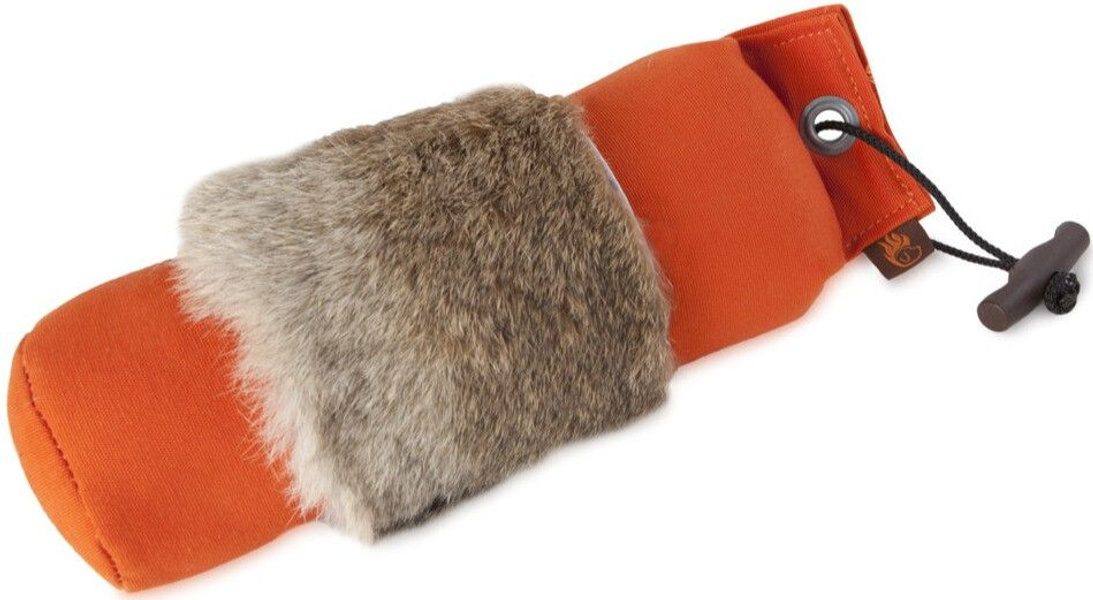 Firedog Firedog Standard Dummy with Rabbit Fur 500 g Orange | Widforss