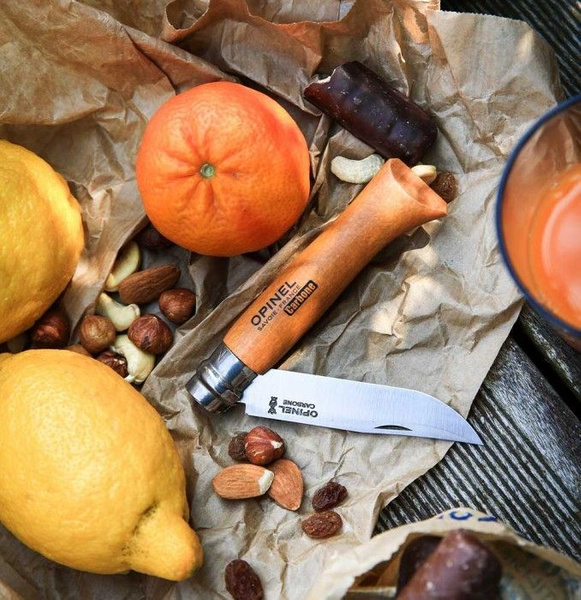 Opinel Blister N08 Beech Carbon | Widforss