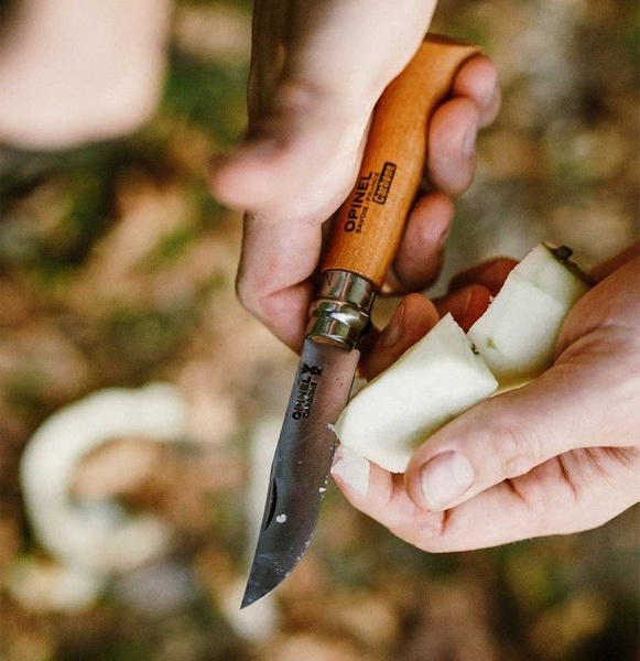 Opinel Blister N08 Beech Carbon | Widforss