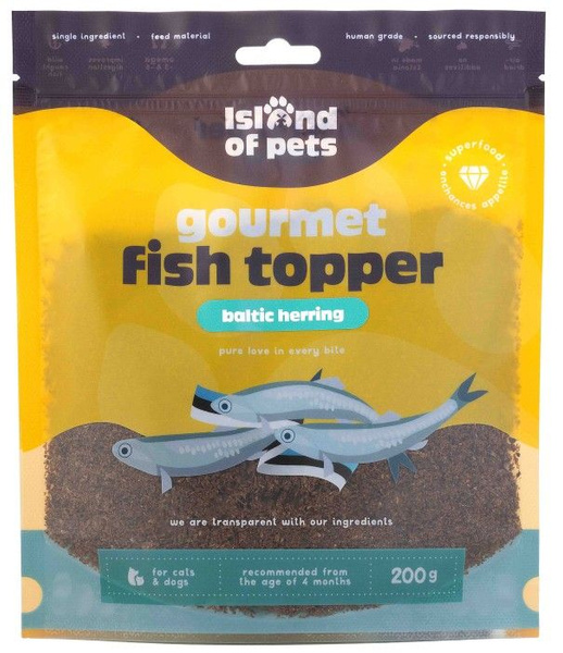Köp Island of Pets Gourmet Fish Topper 200 g 0 - www.widforss.se