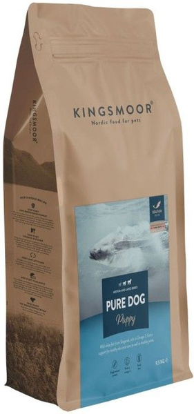 Kingsmoor Nordisk Vildfångad Fisk Valp Stor Hund 9,5 kg | Widforss