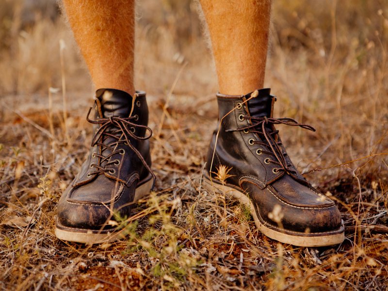 Red Wing Shoes Red Wing Moc Toe 6'' Black Prairie | Widforss
