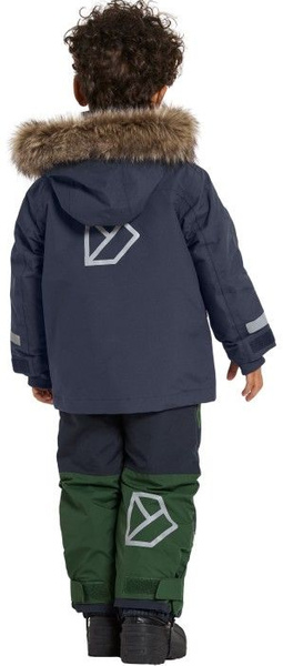 Didriksons Bjärven Parka 4 Kids Navy | Widforss