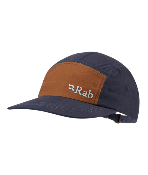 Rab Venant 5 Panel Cap Ebony/Footprint | Widforss