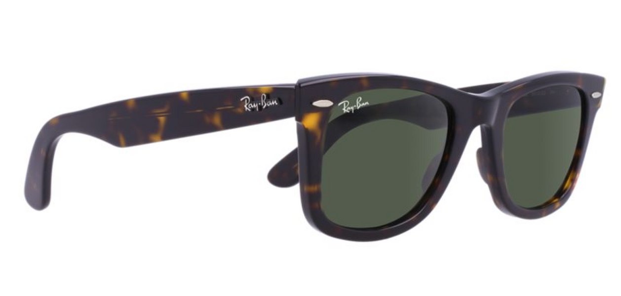 Wayfarer Tortoise 50 Grønn | Milrab.no