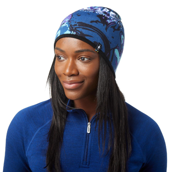 Smartwool POW Print Beanie Multi Color | Widforss
