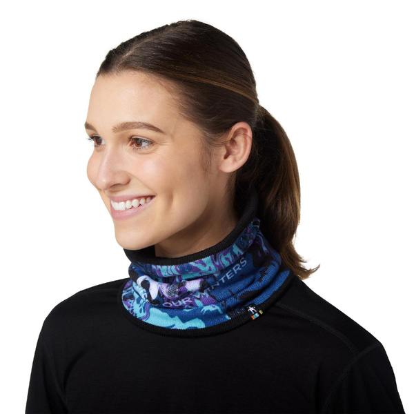 Smartwool POW Print Neck Gaiter Multi Color | Widforss
