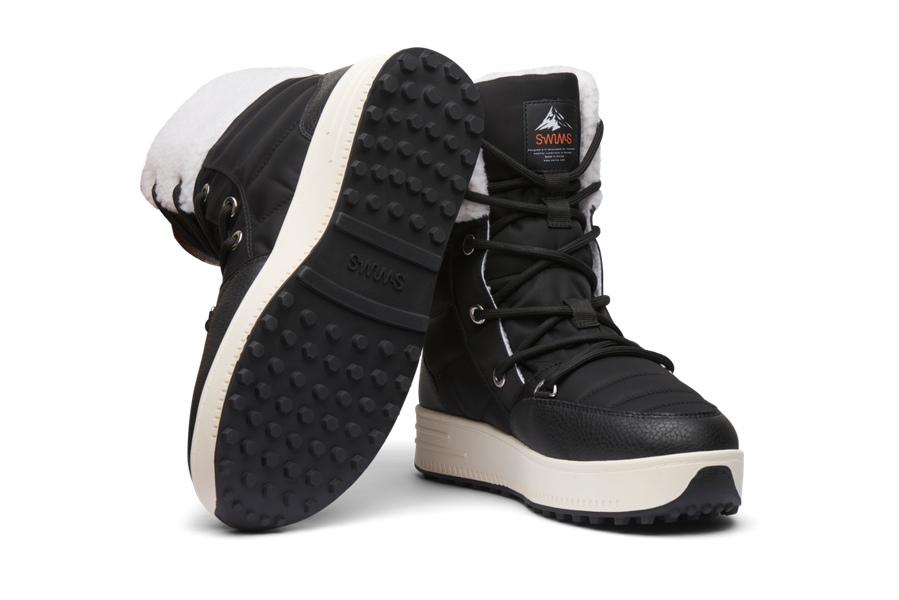 Swims Snow Runner High Black/White | Widforss