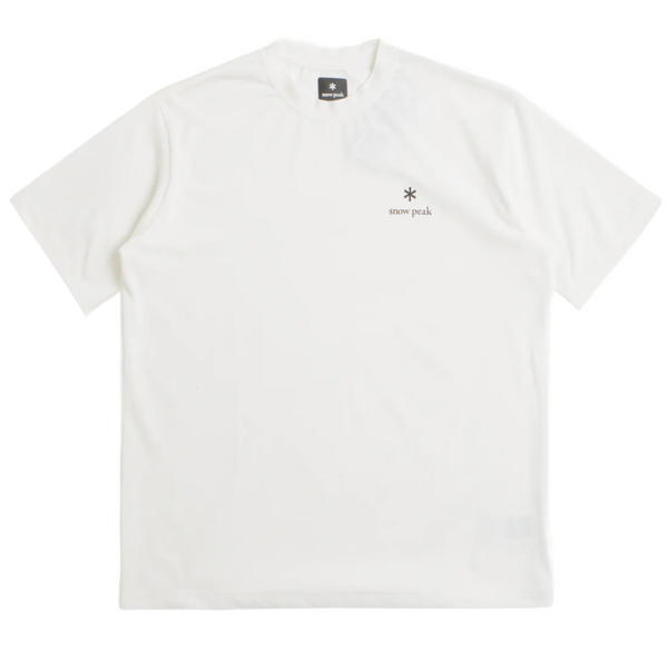 Snow Peak Nsd Logo T-Shirt Off White | Widforss