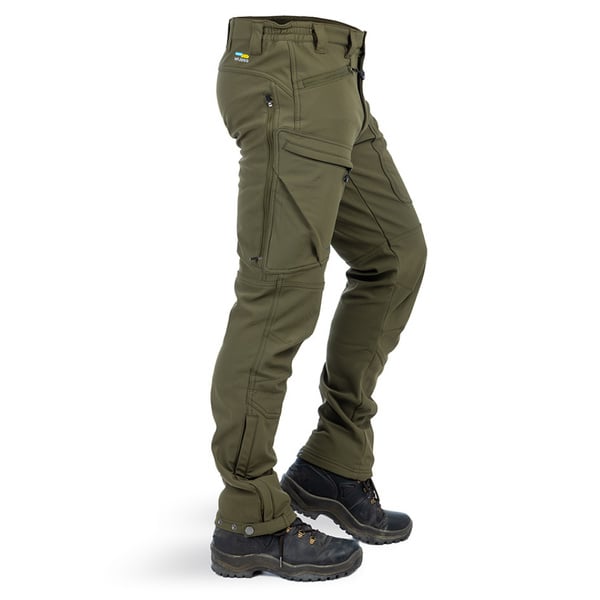 Arrak Outdoor M's Thermo Action Pants Olive | Widforss/Retkitukku