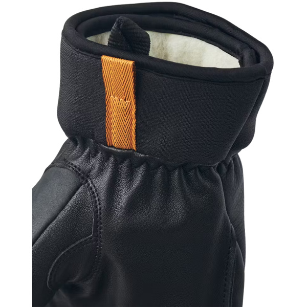 Hestra Army Leather Wool Terry 5 Finger Grey | Widforss