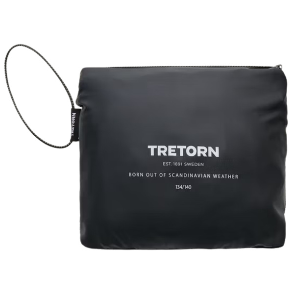 Tretorn Kids Packable Rainbreaker Set Black | Widforss