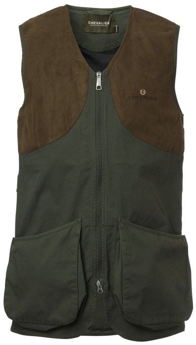 Chevalier M's Jay Shooting Vest Dark Green - Metsästys