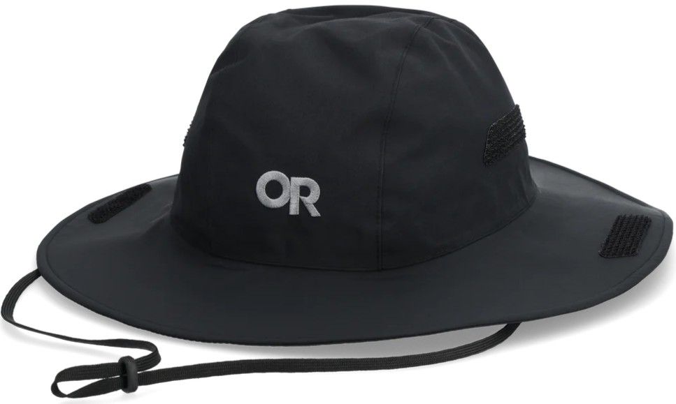 Outdoor Research Seattle Rain Hat Black - Black Weeks - Retkeily